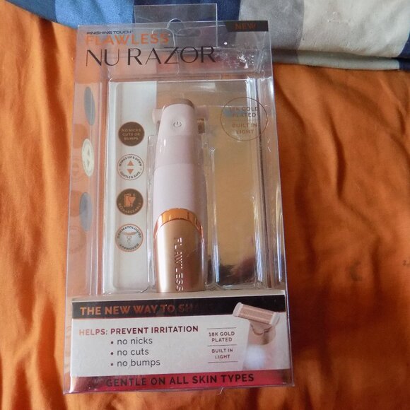 Skincare | Finishing Touch Flawless Nu Razor 18k Gold Plated ...
